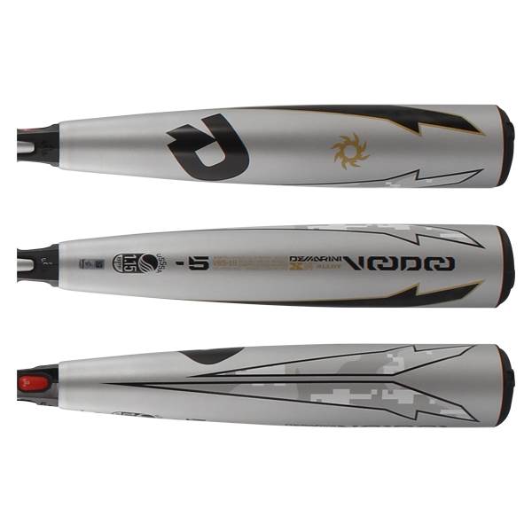 DeMarini Voodoo -5 USSSA Youth Big Barrel Baseball Bat WTDXVB519 ...