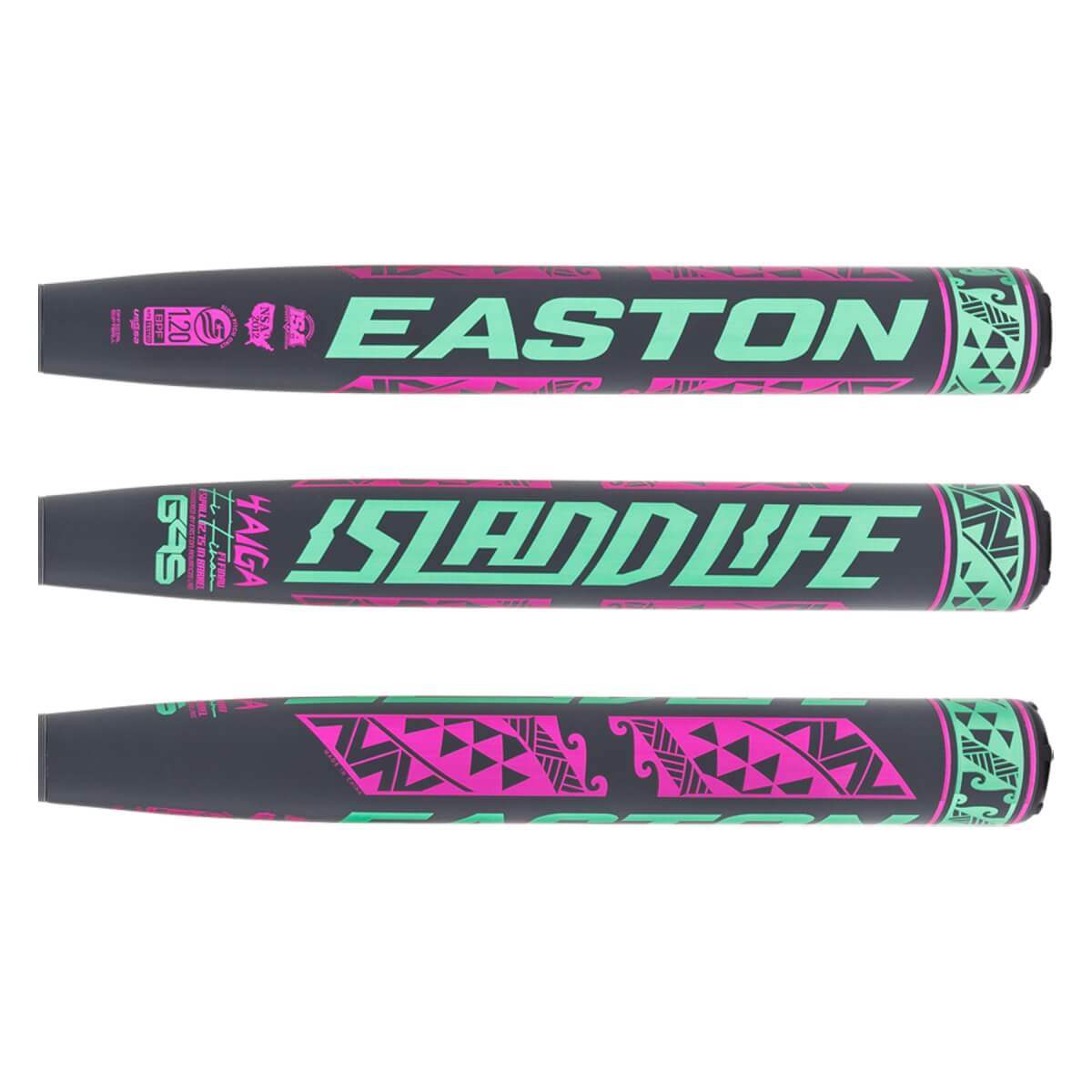 Easton Island Life Fi Finau 12.75" Loaded USSSA Slow Pitch Softball Bat ...