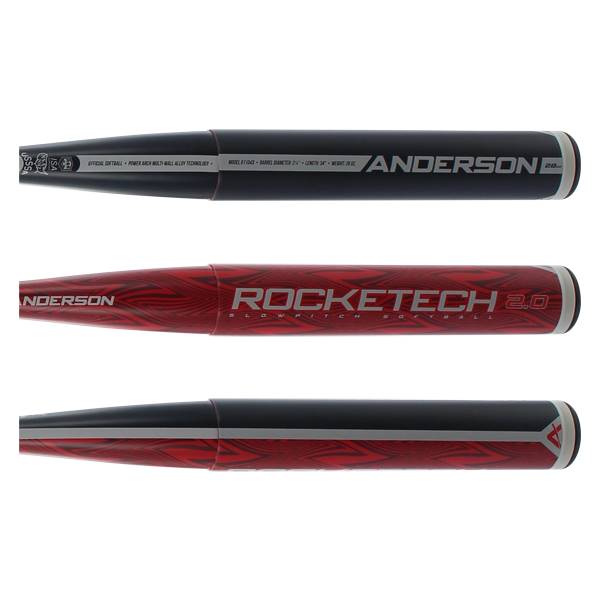 Anderson RockeTech 2.0 ASA / USSSA Slowpitch Softball Bat SP17ROC ...