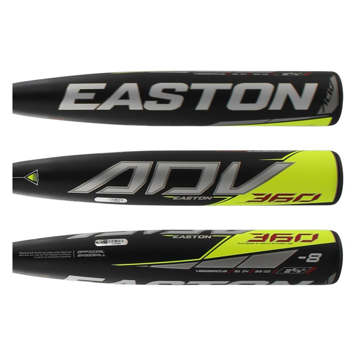 Easton ADV 360 -8 USA Baseball Bat YBB20ADV8 | JustBats.com