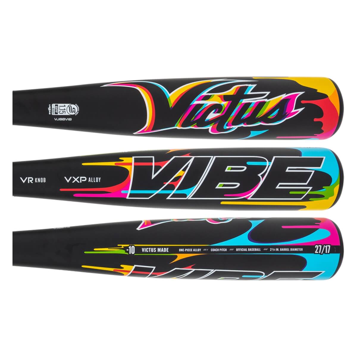 Victus Vibe -10 USSSA Junior Big Barrel Baseball Bat: VJBBVIB ...