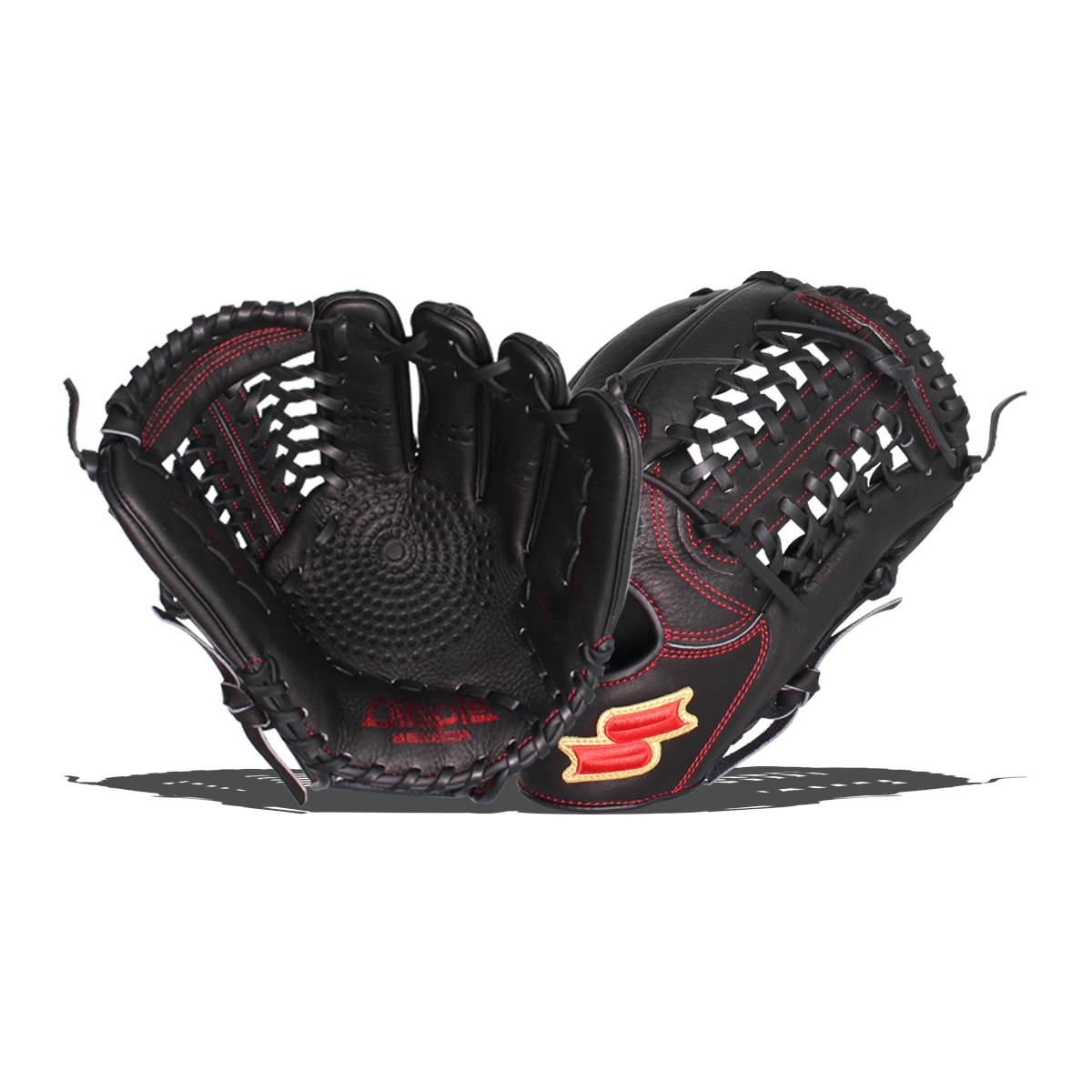SSK Red Line 11.75" Dimple Baseball Glove S19R1175 | JustBallGloves.com