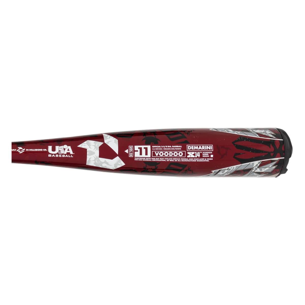 DeMarini Voodoo ONE -11 USA Baseball Bat (WBD2360010) | JustBats.com