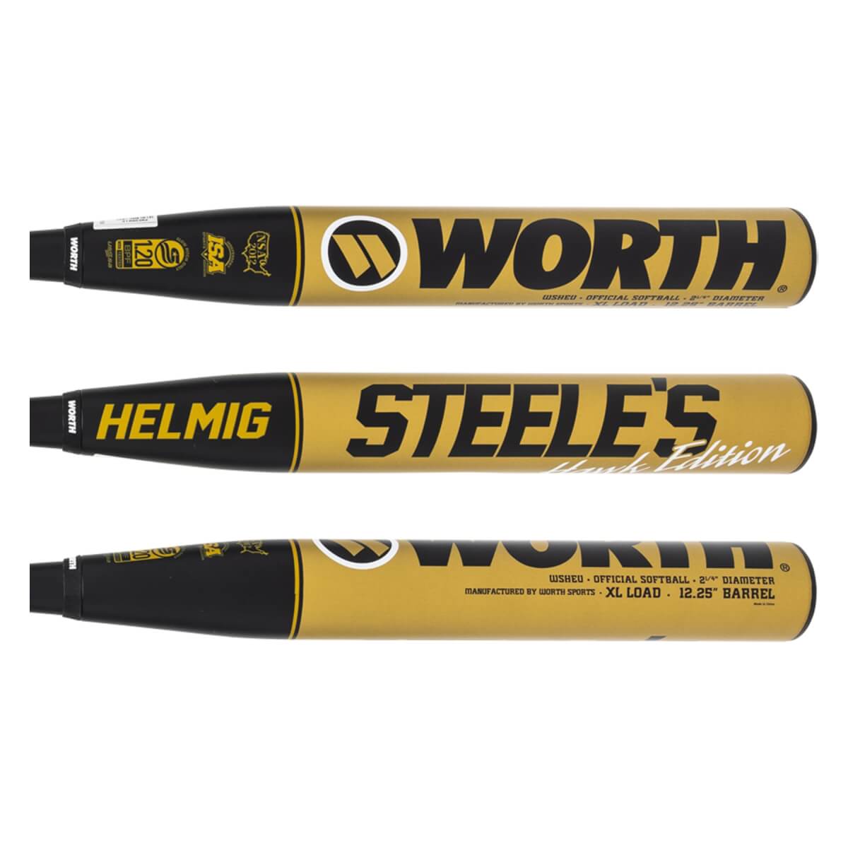 Worth Steele's Hawk Edition Denny Helmig Tribute USSSA 12.25" Slow ...