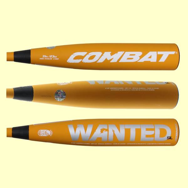 COMBAT Wanted -8 2 5/8" Senior League Baseball Bat WANSL108 | JustBats.com