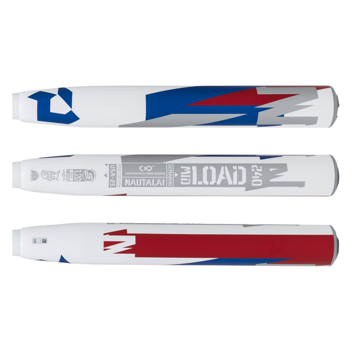 DeMarini Nautalai USA 13" Midload USSSA Slow Pitch Softball Bat: WBD2512010 | JustBats.com