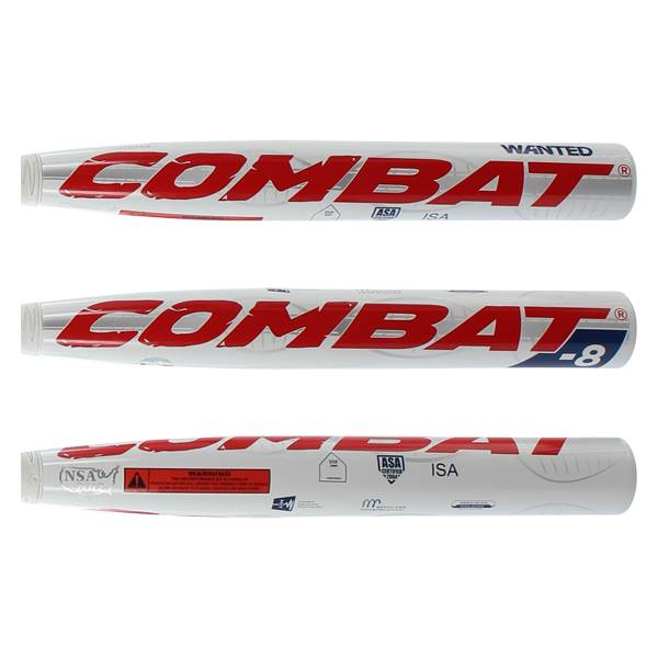 COMBAT Wanted G3 -8 2 1/4" Fastpitch Softball Bat WG3FP108 | 25651 ...