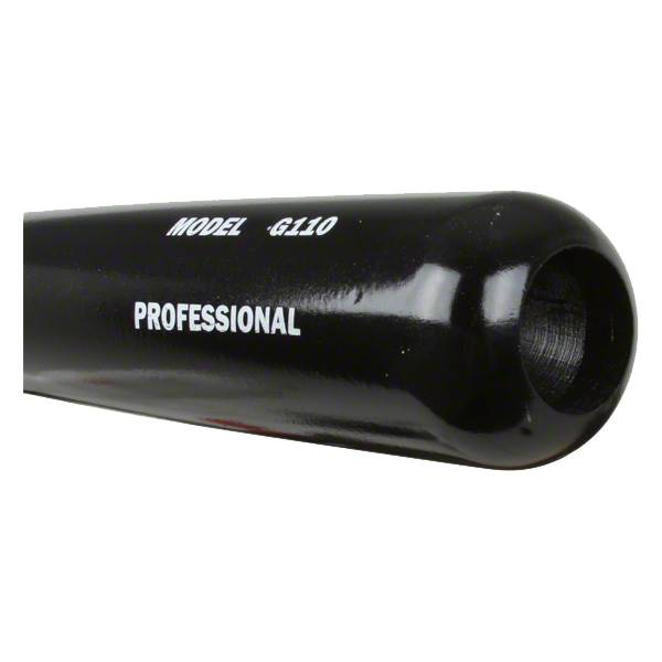 Glomar Bats Maple Wood Baseball Bat: GM110 Natural/Black Adult ...
