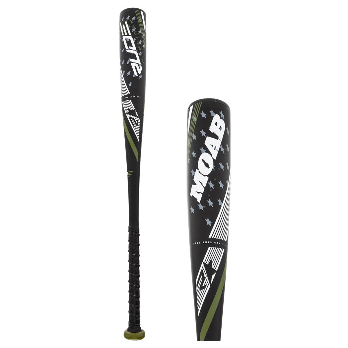 Rude American MOAB Power BBCOR Baseball Bat (BBMOAB3P19) | JustBats.com