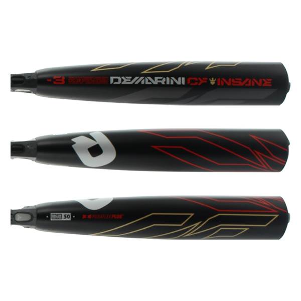 DeMarini DEMO HOUSE CF Insane -3 BBCOR Baseball Bat (WTDXCICD ...