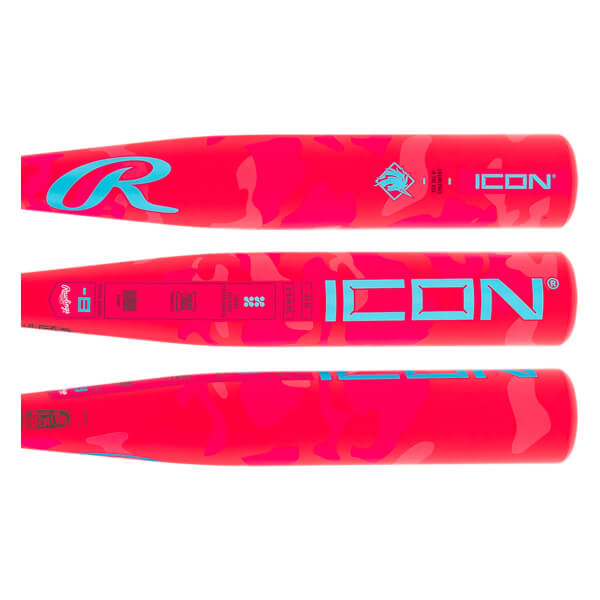 Rawlings Icon Electric Unicorn -8 USSSA Baseball Bat: RUT5IPK8 ...