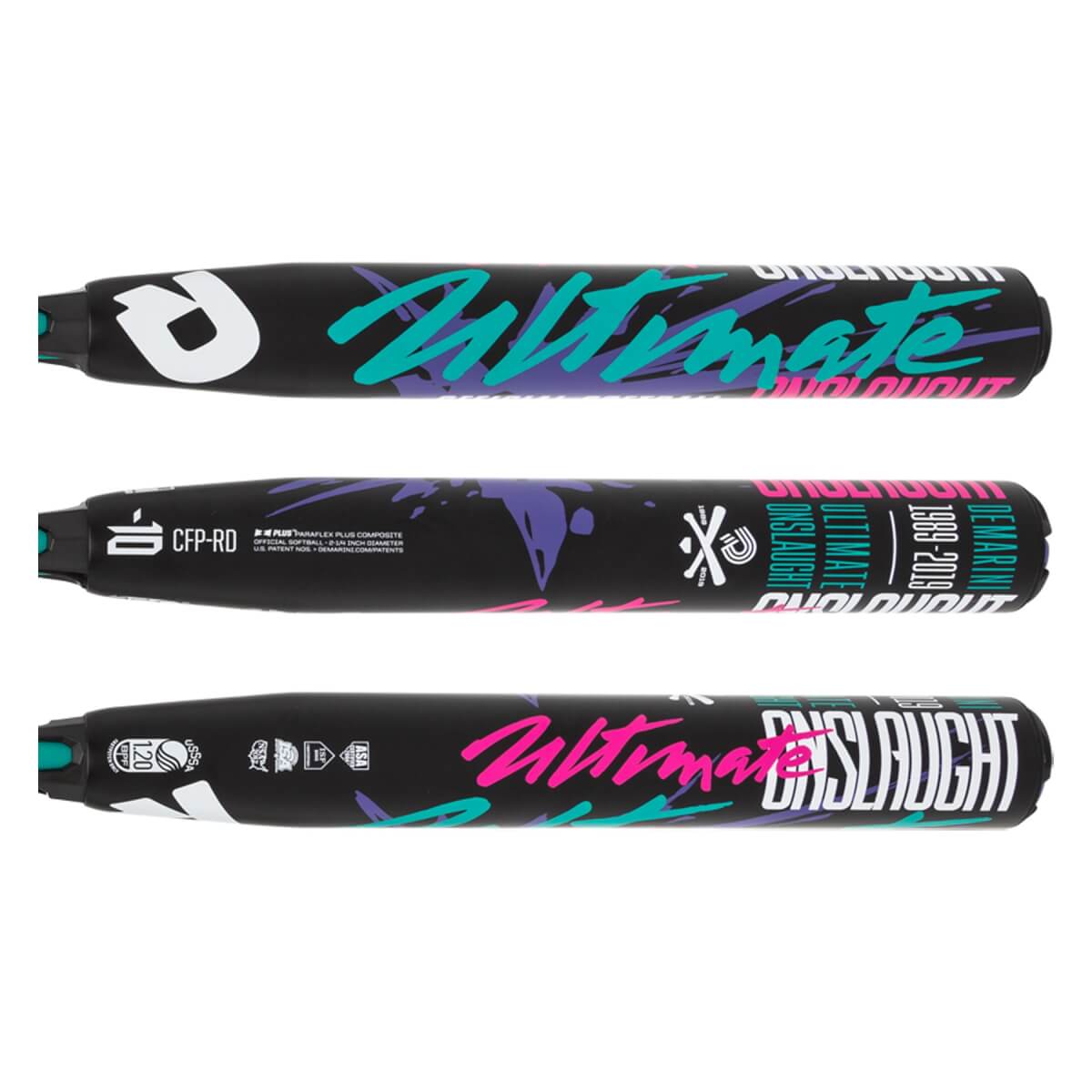 DeMarini CF Ultimate Onslaught -10 Fastpitch Softball Bat (WTDXCFP20RD ...