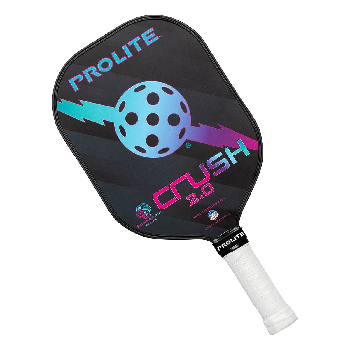 PROLITE Crush PowerSpin 2.0 Middleweight Composite Pickleball Paddle ...