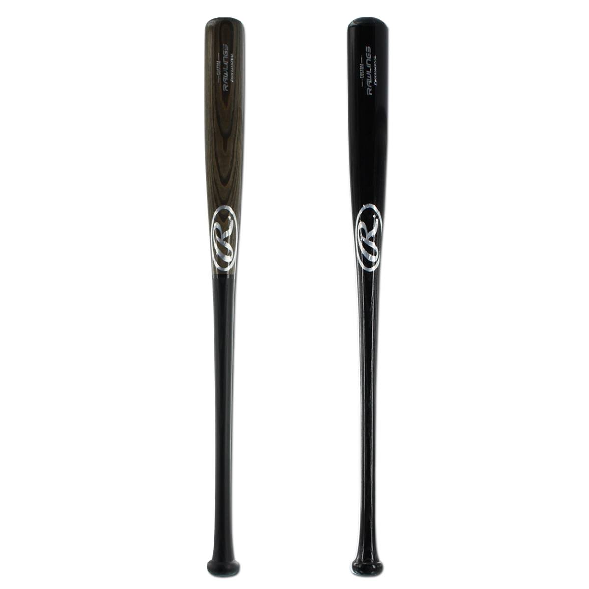 Bat Pack | Rawlings Professional Matte Ash Wood Baseball Bats PROADP318 ...