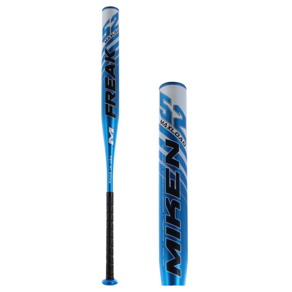 Miken Freak 52 14" Barrel Maxload ASA Slow Pitch Softball Bat F52MXA ...