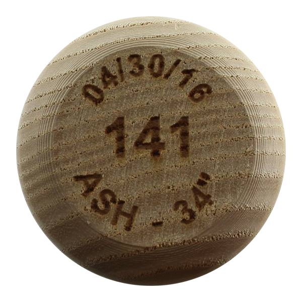 Rawlings Professional 141 Ash Wood Baseball Bat PROA141 Natural ...