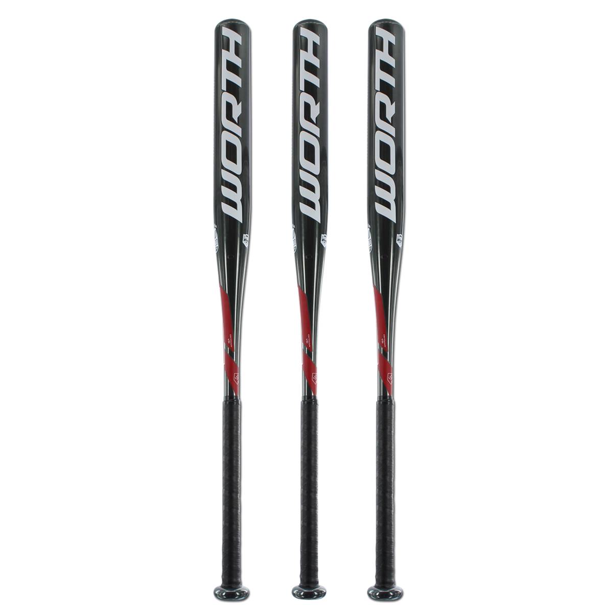 Bat Pack Worth AMP Alloy Reload ASA/USSSA Slow Pitch Softball Bat ...