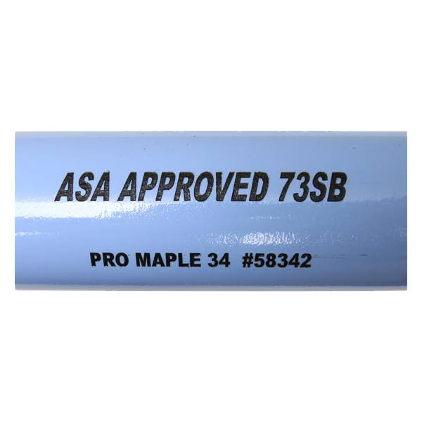 Xbat Maple Wood Softball Bat: SB73 Carolina Blue/Black *Demo ...