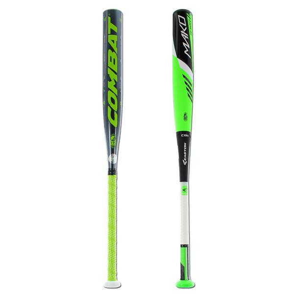 Bat Pack COMBAT MAXUM -12 and Easton MAKO TORQ -10 Youth Baseball Bats ...