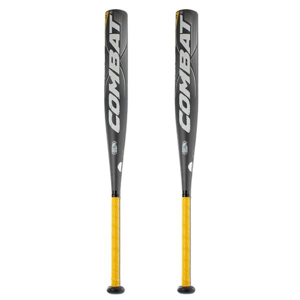 Bat Pack COMBAT Portent G4 Senior League Baseball Bat w/ Lizard Skin ...