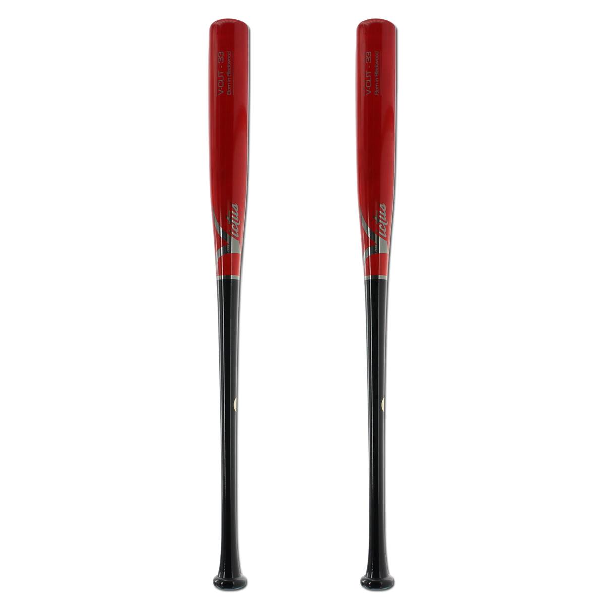 Bat Pack | Victus V-Cut Hard Maple Wood Baseball Bat: VMR Red Gloss 2 ...