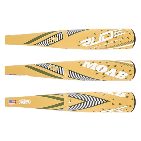 Rude American MOAB Speed -10 2-5/8" USSSA Baseball Bat (SLMOAB10S ...