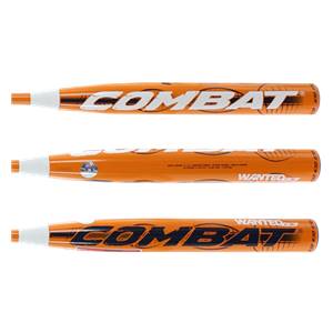 COMBAT Wanted G3 ASA Slow Pitch Softball Bat w/ Lizard Skin Grip ...