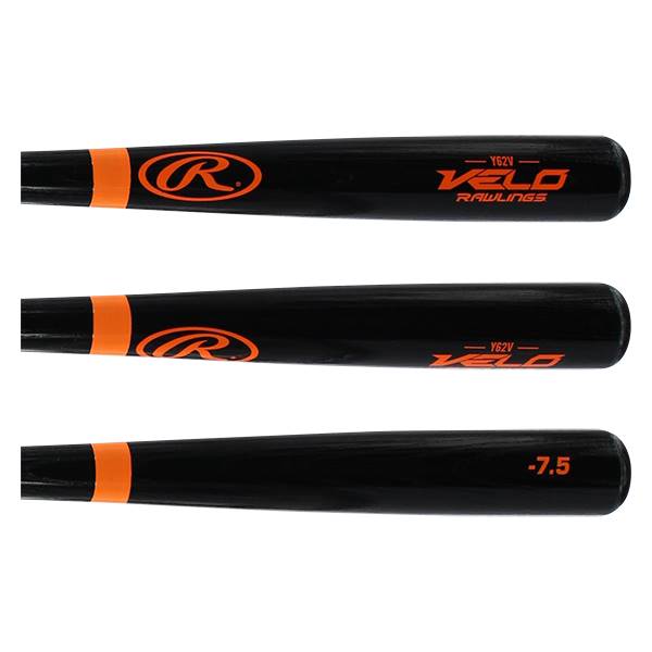 Rawlings VELO -7.5 2 1/4" Ash Youth Wood Baseball Bat Y62V | JustBats.com