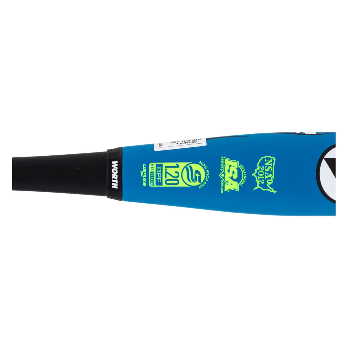 2024 Worth Bedlam Phil Matte 13.5" XL USSSA Slow Pitch Softball Bat (WSU413PMBL) | JustBats.com