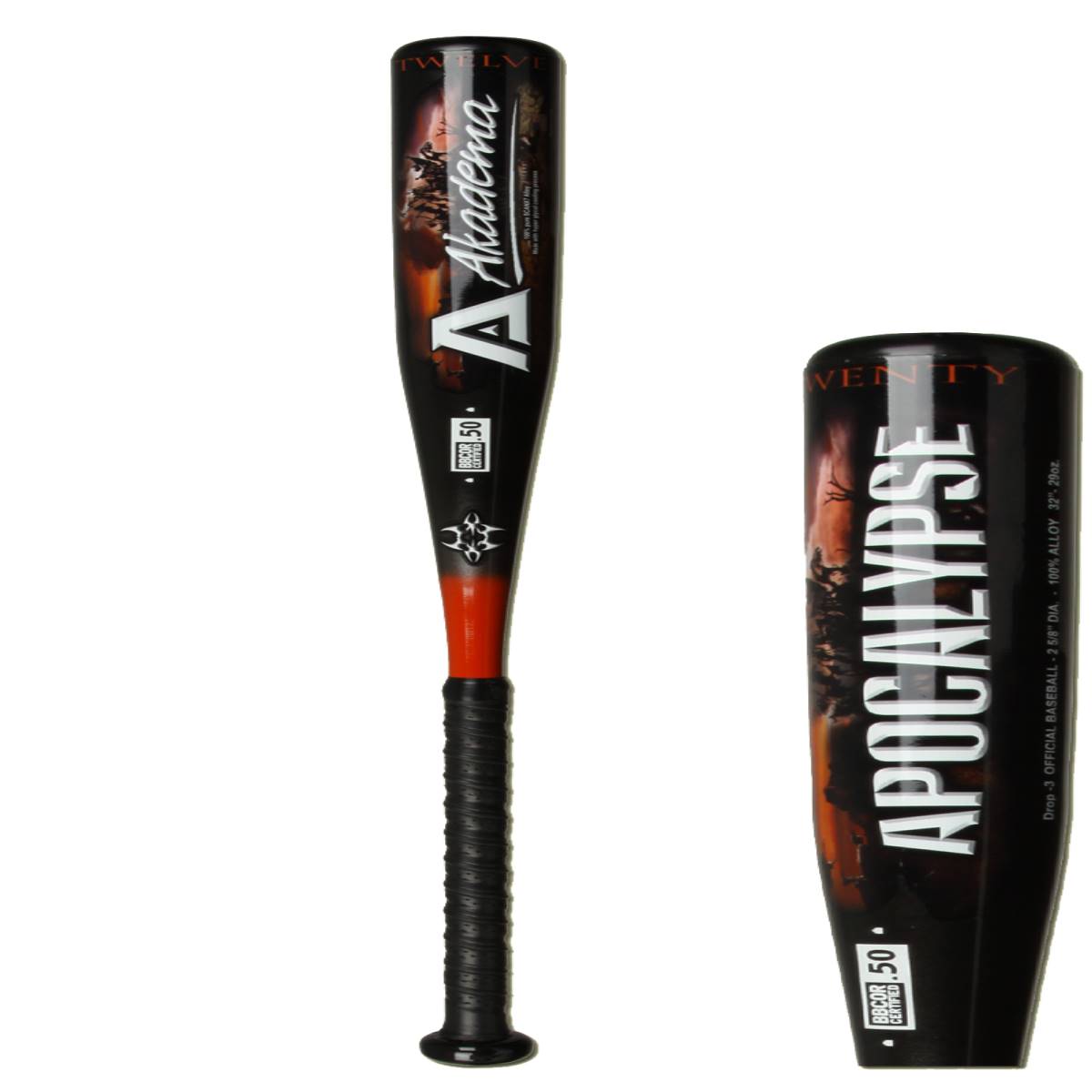 Akadema Apocalypse BBCOR Baseball Bat: AKAPBB | JustBats.com