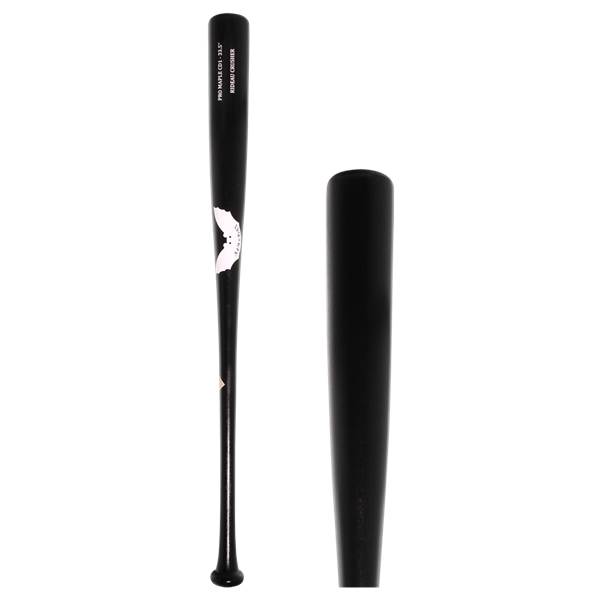 Sam Bat Maple Wood Baseball Bat (CD1 Black/White) | JustBats.com