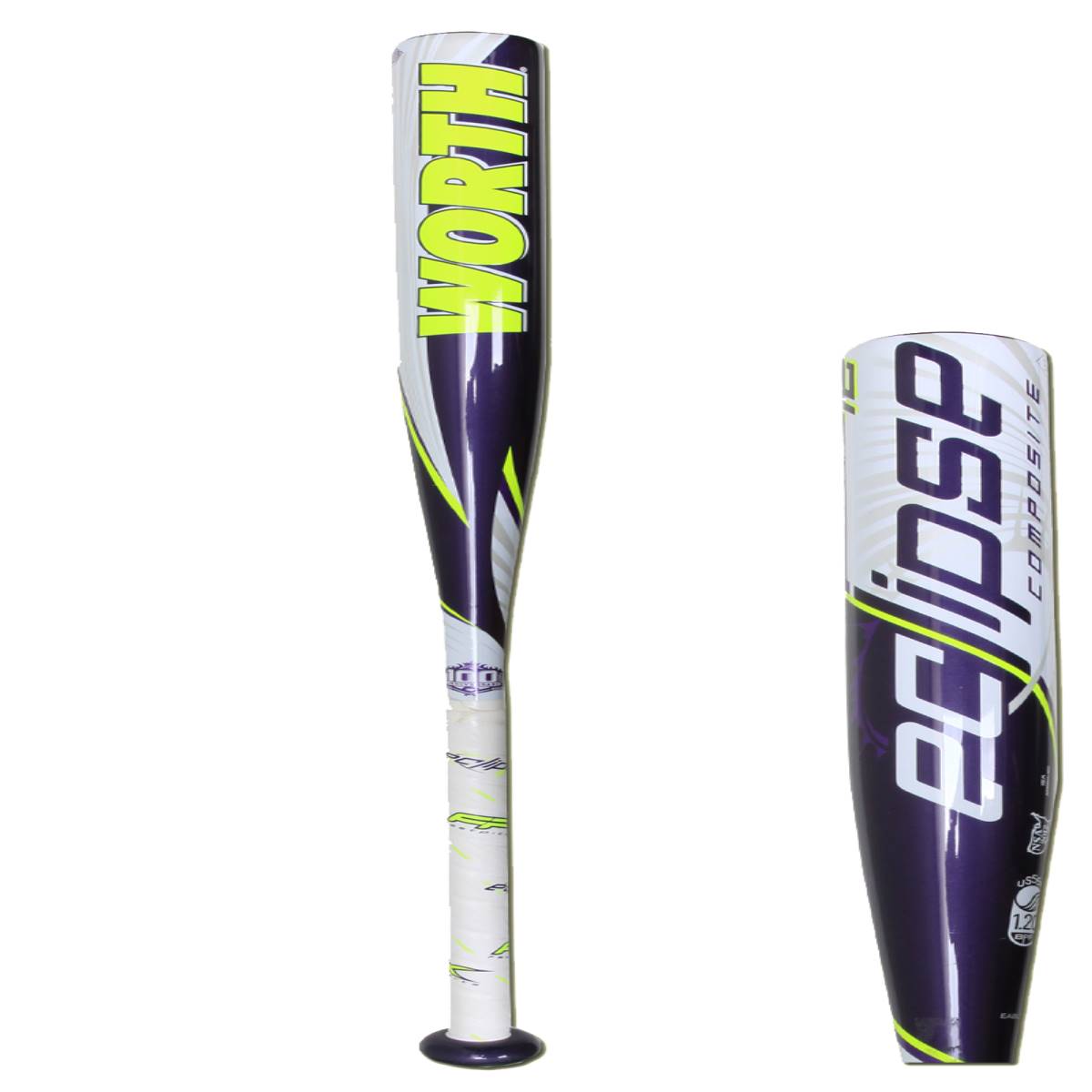 Worth Eclipse -12 2 1/4" Fastpitch Softball Bat FPEC12 | JustBats.com