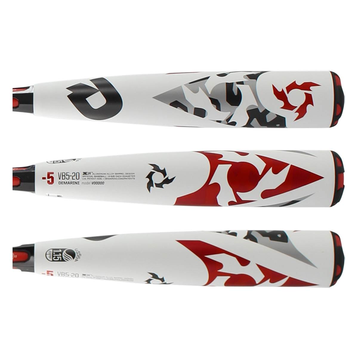 DeMarini Voodoo Balanced -5 USSSA Baseball Bat WTDXVB520 | JustBats.com
