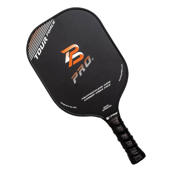 PB Pro Tour Force Middleweight Carbon Fiber Pickleball Paddle ...