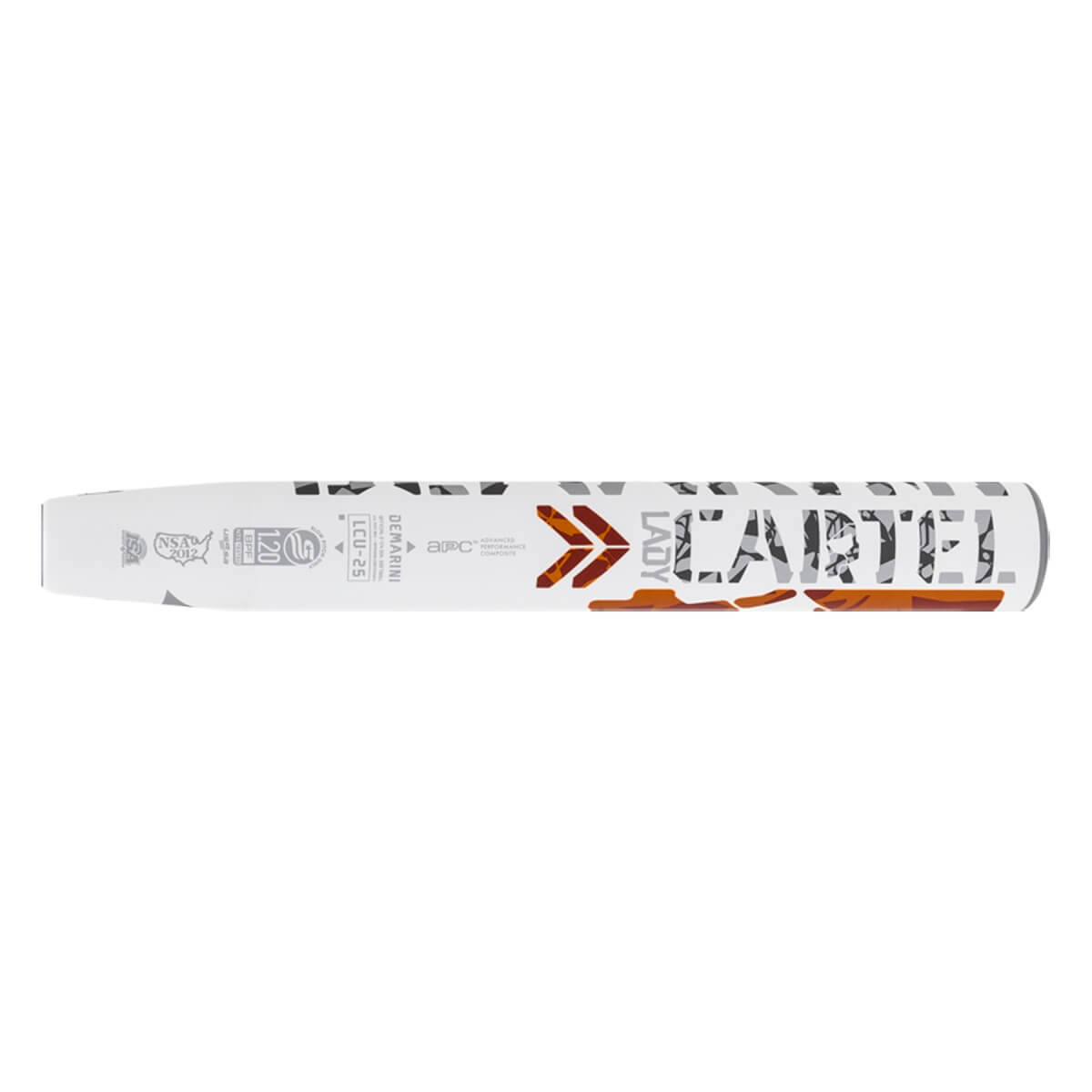 DeMarini Lady Cartel 13.5" Midloaded USSSA Slow Pitch Softball Bat ...