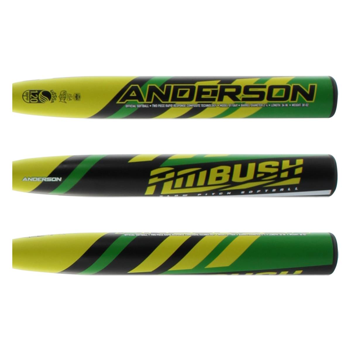 Anderson Ambush ASA/USSSA Slow Pitch Softball Bat SPAB20 | JustBats.com