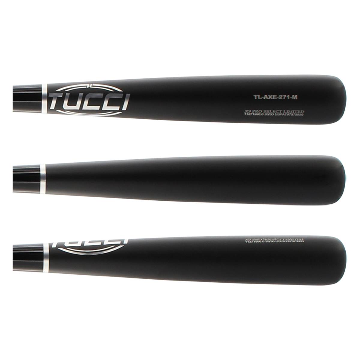 Tucci X9 Pro Select Limited Axe Handle Maple Wood Baseball Bat (TL271X ...