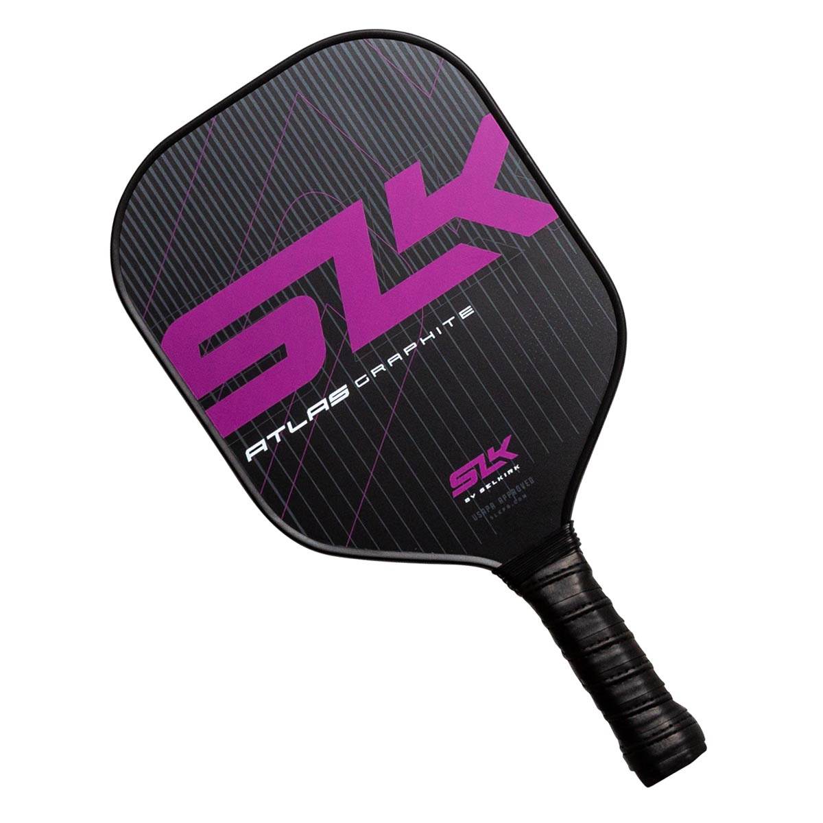 Selkirk SLK Atlas Control Middleweight Graphite Pickleball Paddle ...