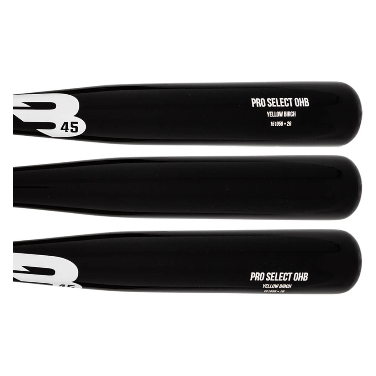 B45 One Hand Birch Wood Training Baseball Bat (B45OHT) | JustBats.com