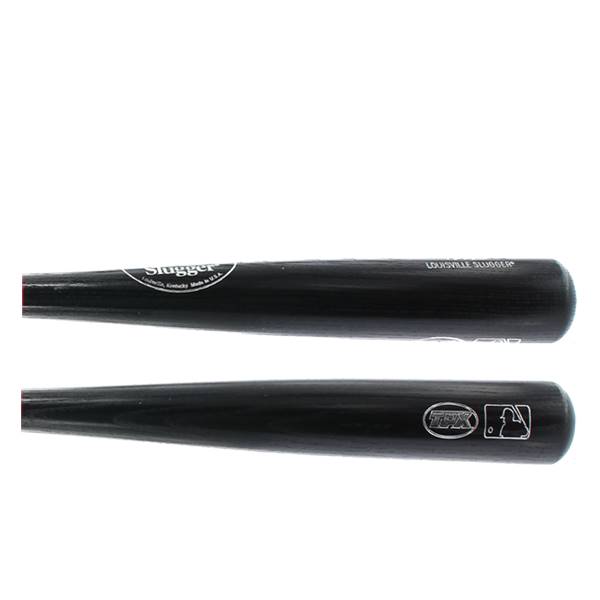 Louisville Slugger Wine Handle/Black Barrel Finish Ash Wood Baseball ...
