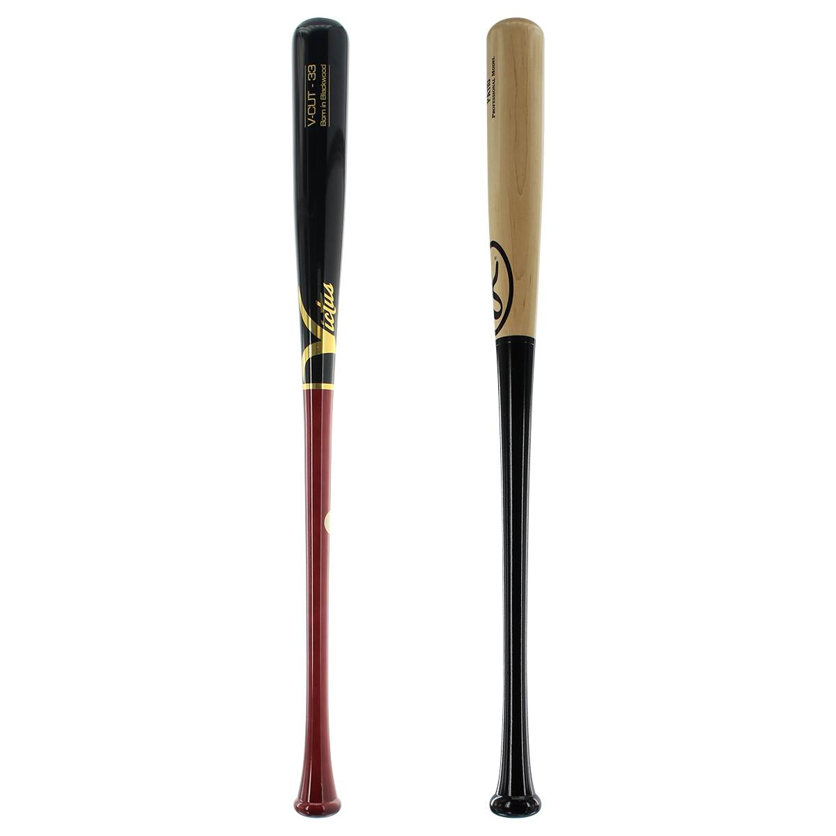 Bat Pack Victus V-Cut Hard Maple and Rawlings VELO Maple Wood Baseball ...