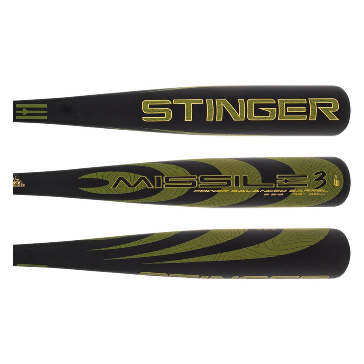 Stinger Missile 3 BBCOR Baseball Bat (MISL3) | JustBats.com