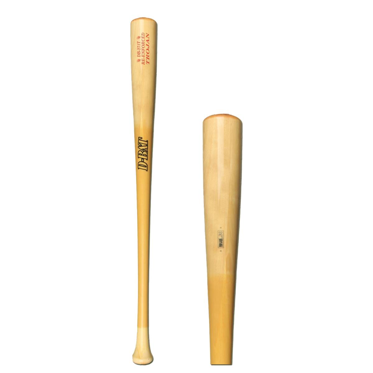 D-BAT Trojan Hybrid Maple Wood Baseball Bat: DB271T Adult | JustBats.com