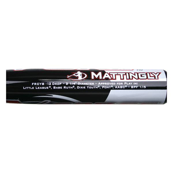 2009 Mattingly V-Force -12 2 1/4" Youth Baseball Bat FRCYB | JustBats.com
