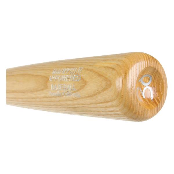 M^Powered Northern White Ash Baseball Bat: NWA011 Natural Adult ...