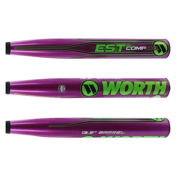 Worth EST Comp XXL 13.5 in. Barrel ASA Slow Pitch Softball Bat WESTZA ...