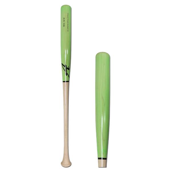 A-Bat Maple Wood Slow Pitch Softball Bat: SB74 Natural/Radiant Green ...