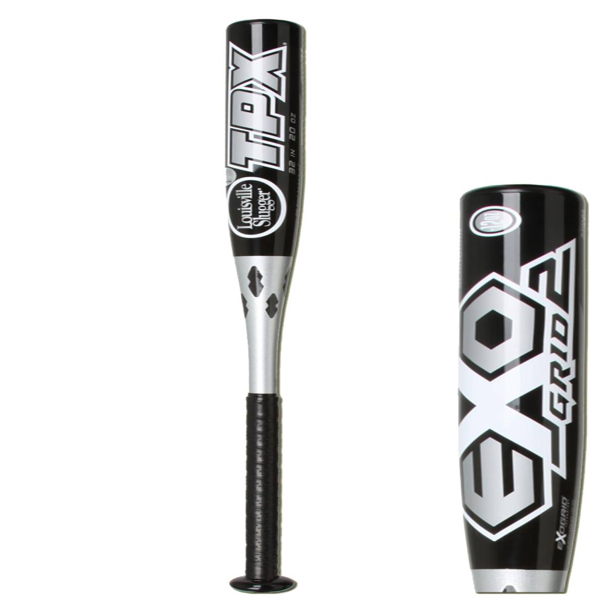 Louisville Slugger TPX EXOGRID2 -12 2 1/4 Youth Baseball Bat YB11EX2 ...