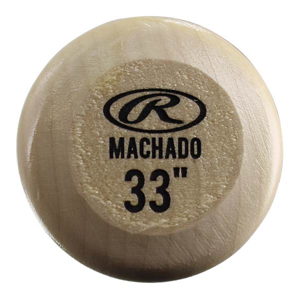 Rawlings Pro Label Manny Machado Maple Wood Baseball Bat (MM8PL ...
