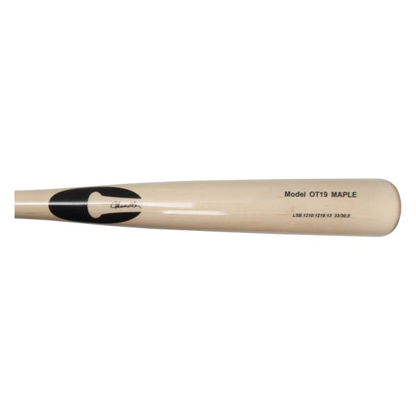 Chandler Hard Pro Maple Wood Baseball Bat: OT19 Adult | JustBats.com
